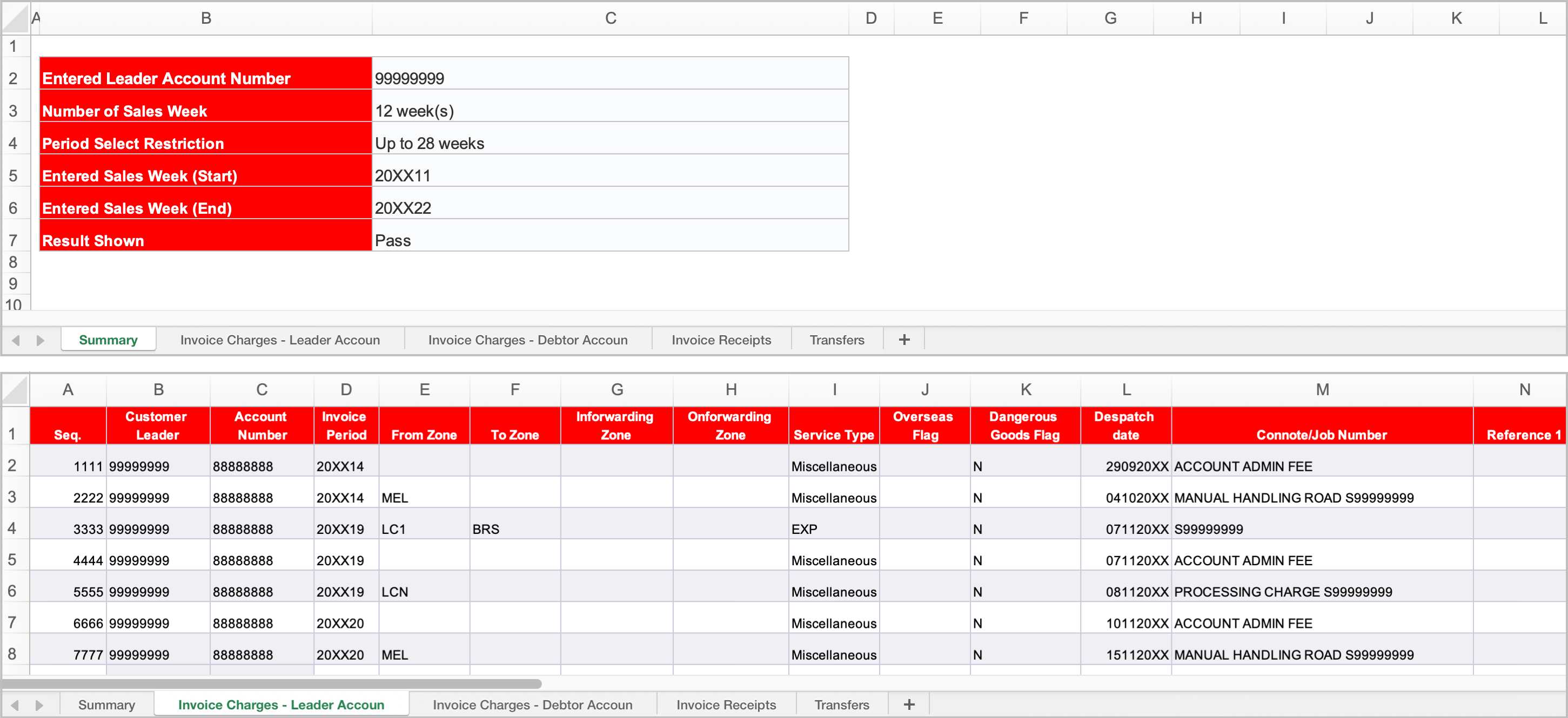 Request StarTrack Electronic Invoice Report - Australia Post