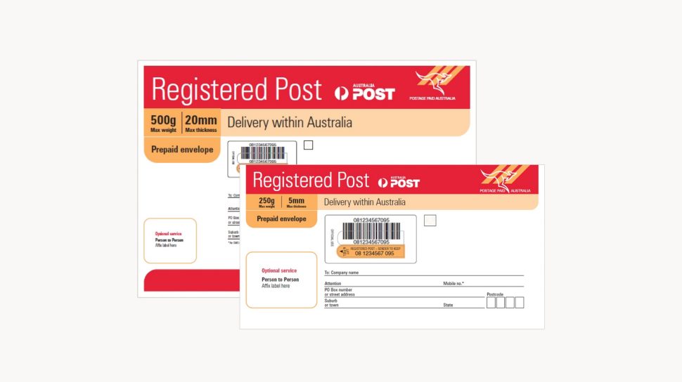 Australia Post Prepaid Envelopes Australia Post Prepaid Envelopes