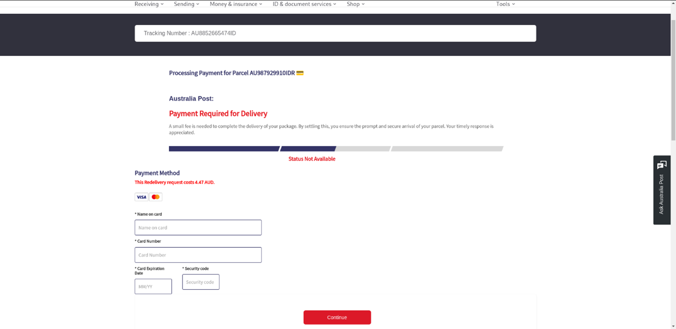Scam alerts - Australia Post