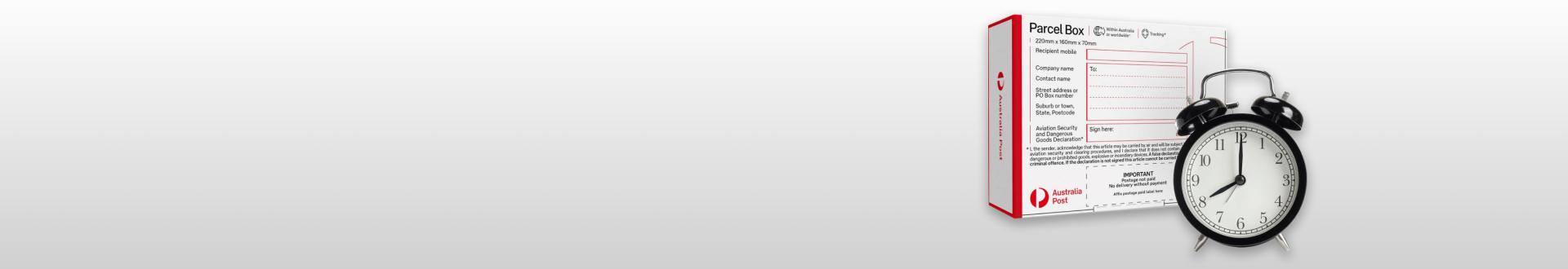 Small flat rate packaging