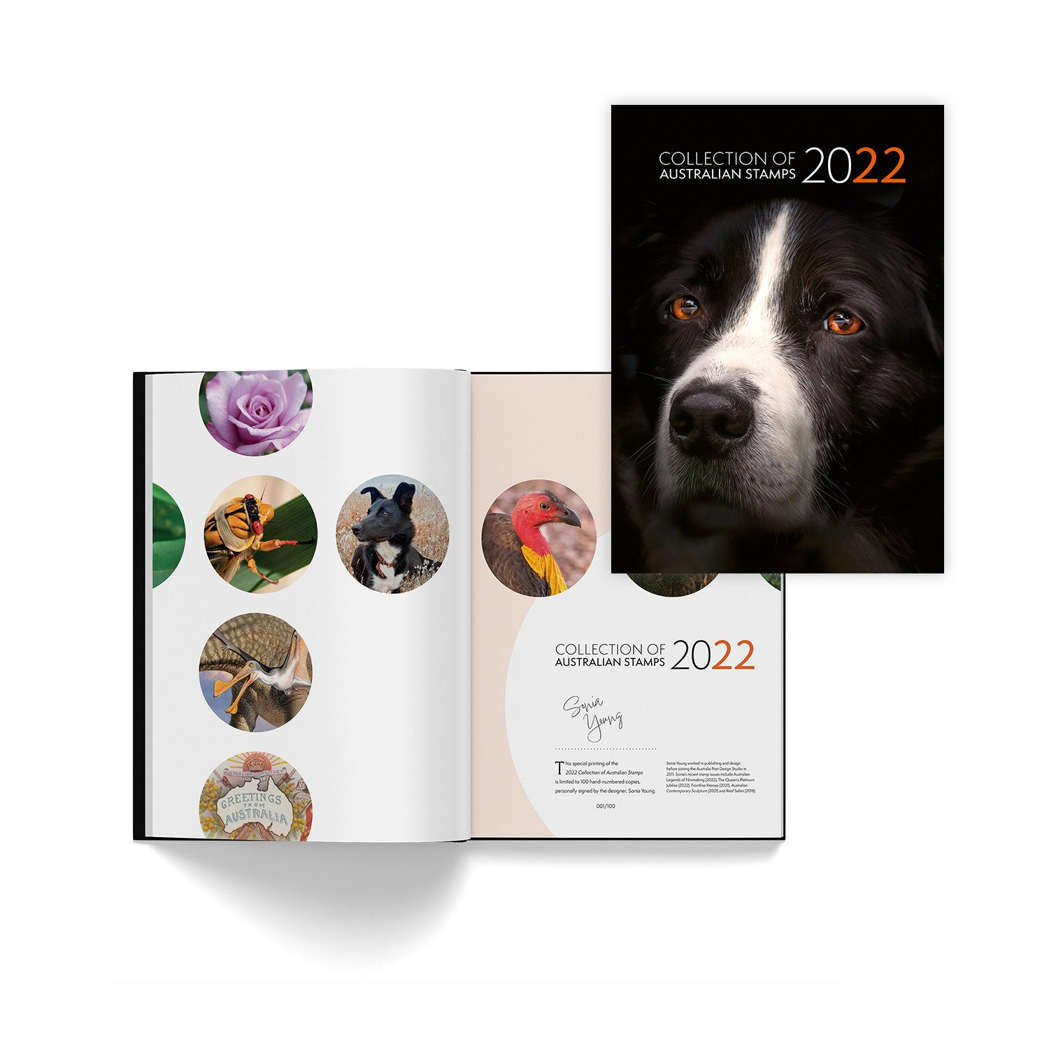 2022 Annual Collection of Australian Stamps (Signed) - Compilations