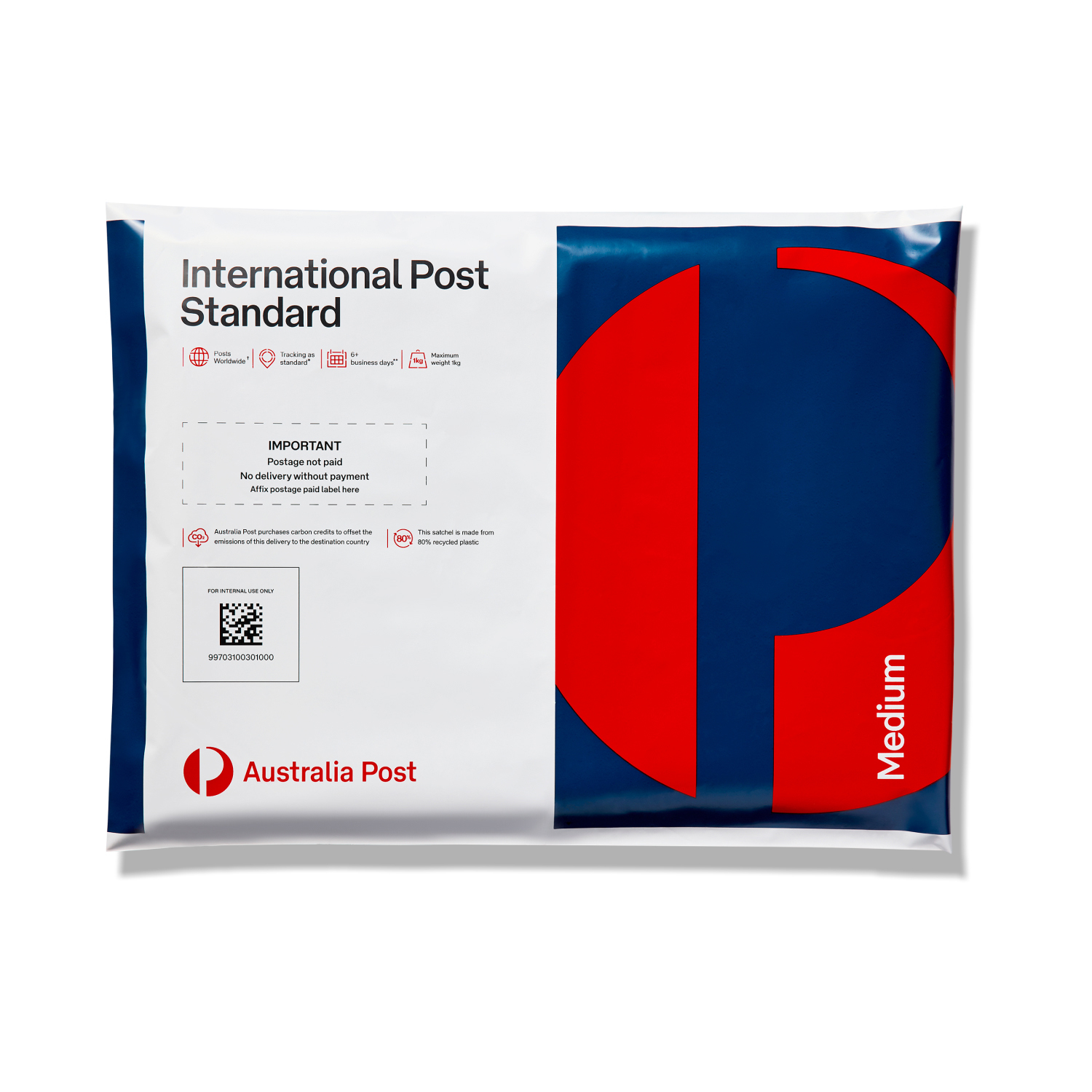 International Standard Prepaid Satchel Medium – UK & Ireland ...