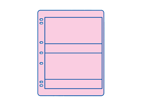 A4 Stock Sheets 12x 2-Strip - Accessories