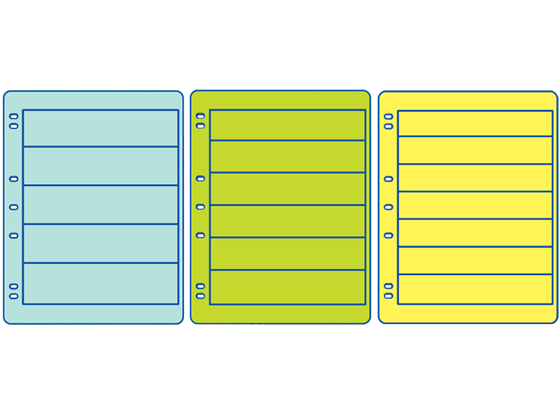 A4 Stock Sheets 12 Mixed Sheets - Accessories