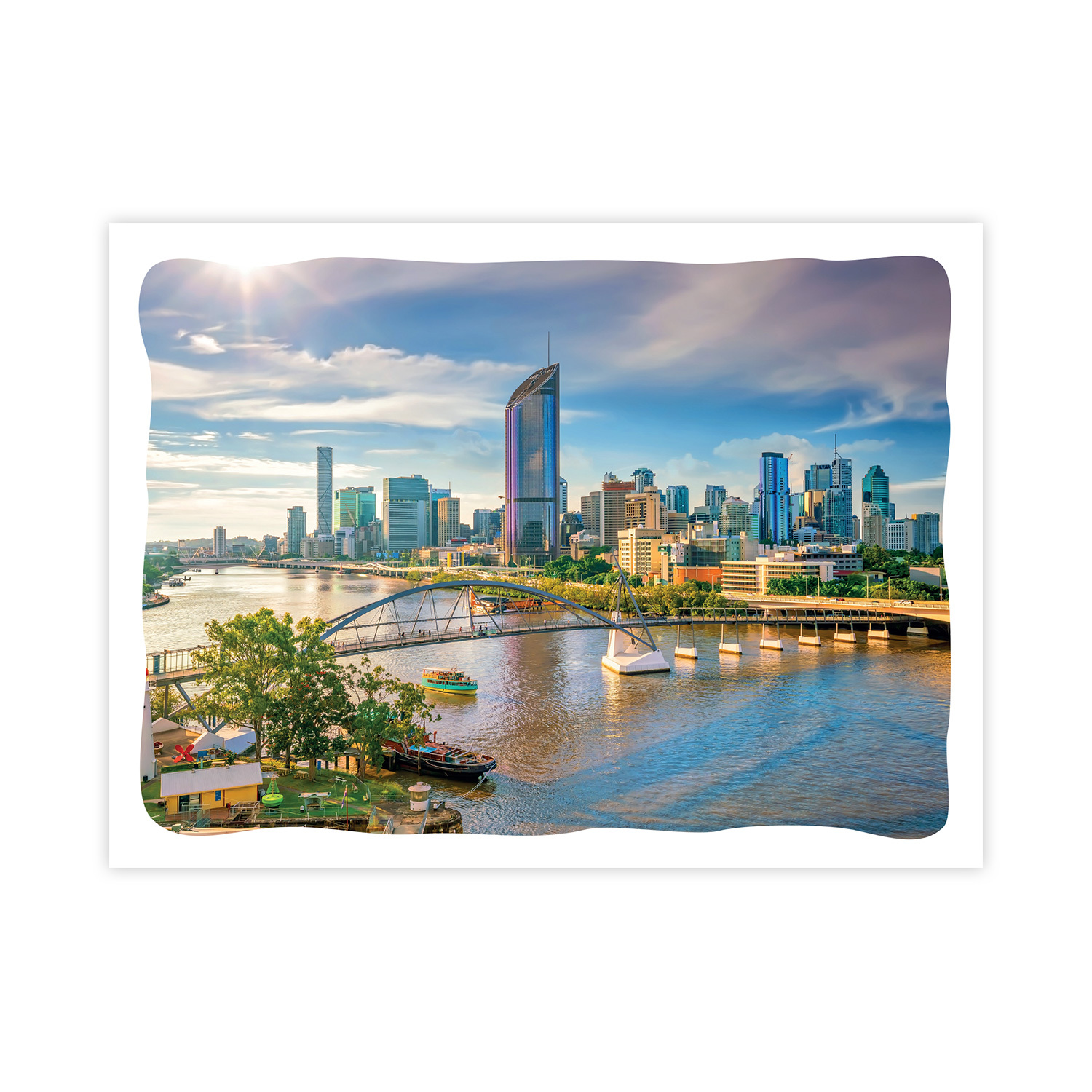 Prepaid Postcard – Brisbane - Prepaid postcards