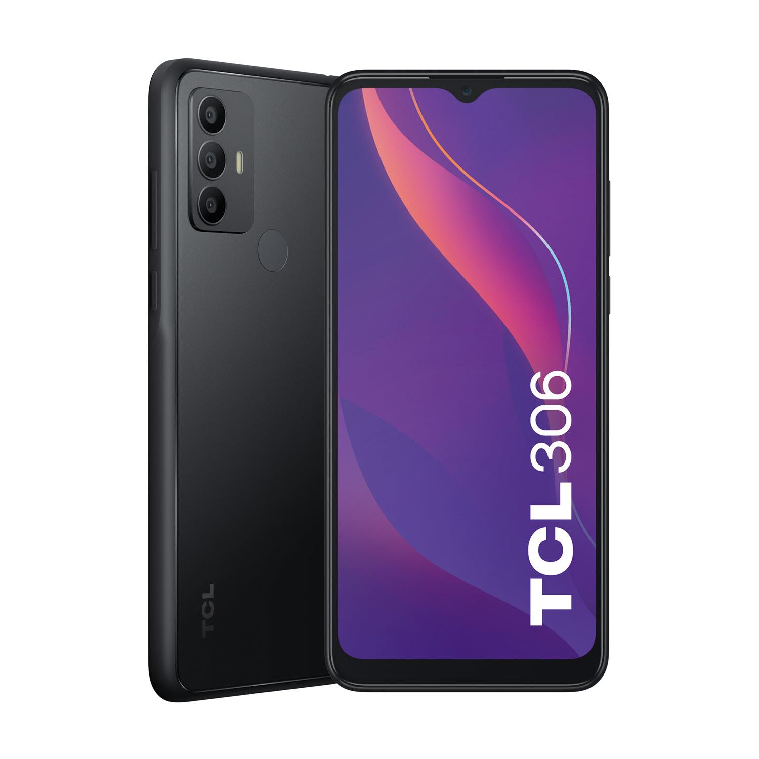 TCL 306 32GB 4G Unlocked Smartphone – Grey - Unlocked Phones