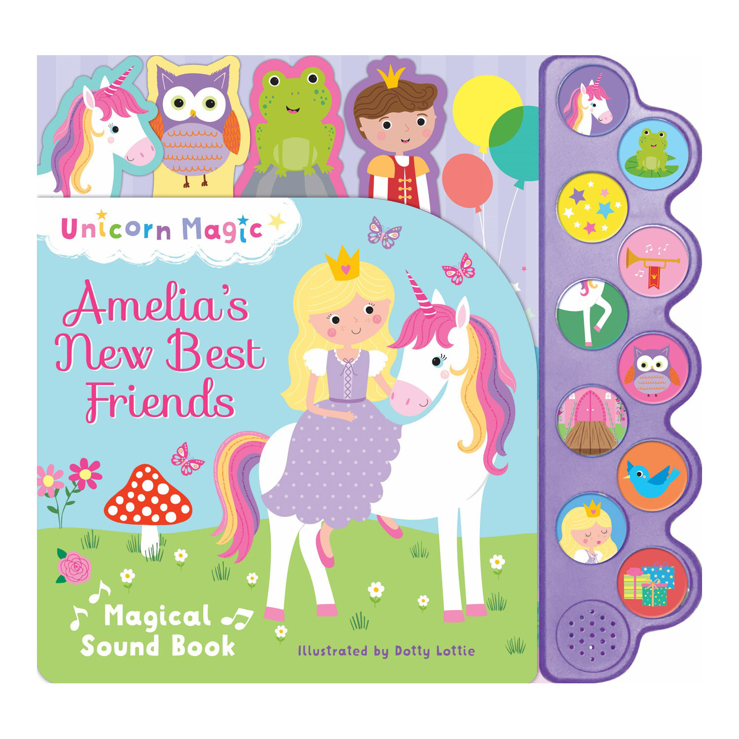 10 Button Sound Book – Unicorn Magic - Children's fiction