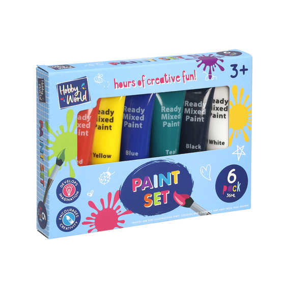Mega Paint Set – 6 Pack - Stationery