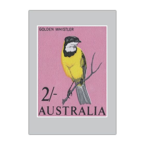 Australia Post Greeting Cards 'Golden Whistler Stamp' – Pack of 6 ...