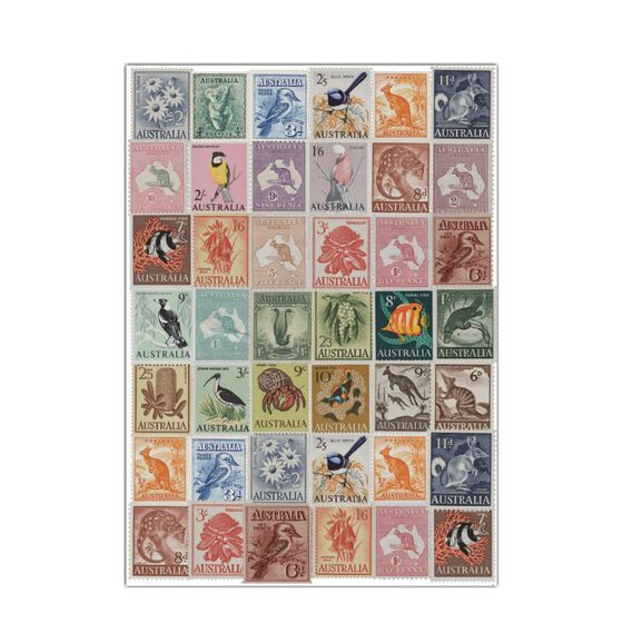Australia Post Greeting Cards 'Heritage Stamps' – Pack of 6 - Greeting ...