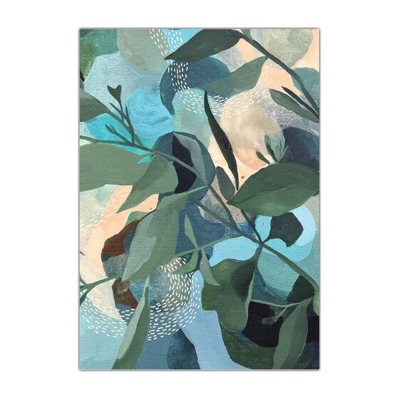 Nicole Black Greeting Cards 'Leaf Aura' – Pack of 6 - Greeting cards