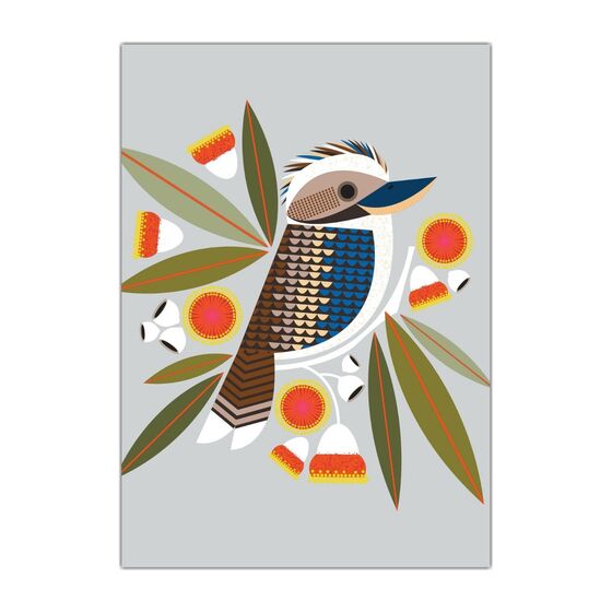 Natalie Marshall Greeting Cards 'Laughing Kookaburra' – Pack of 6 ...