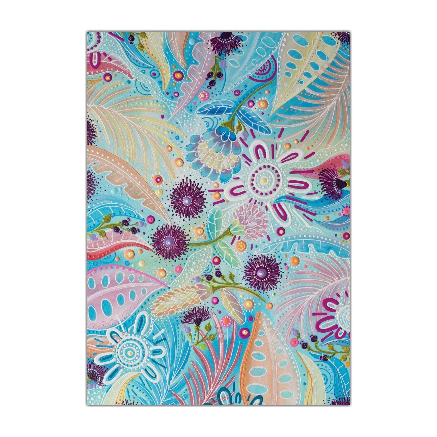 Chern’ee Sutton Greeting Cards 'Bush Medicine Blue' – Pack of 6 ...