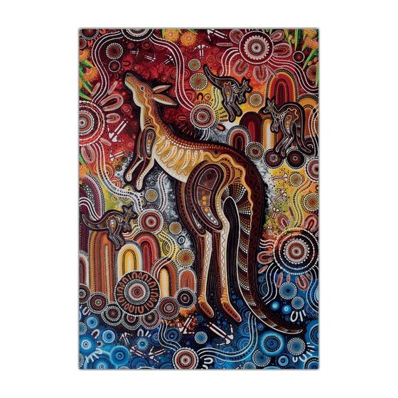 Chern’ee Sutton Greeting Cards 'Kangaroo Dreaming' – Pack of 6 ...
