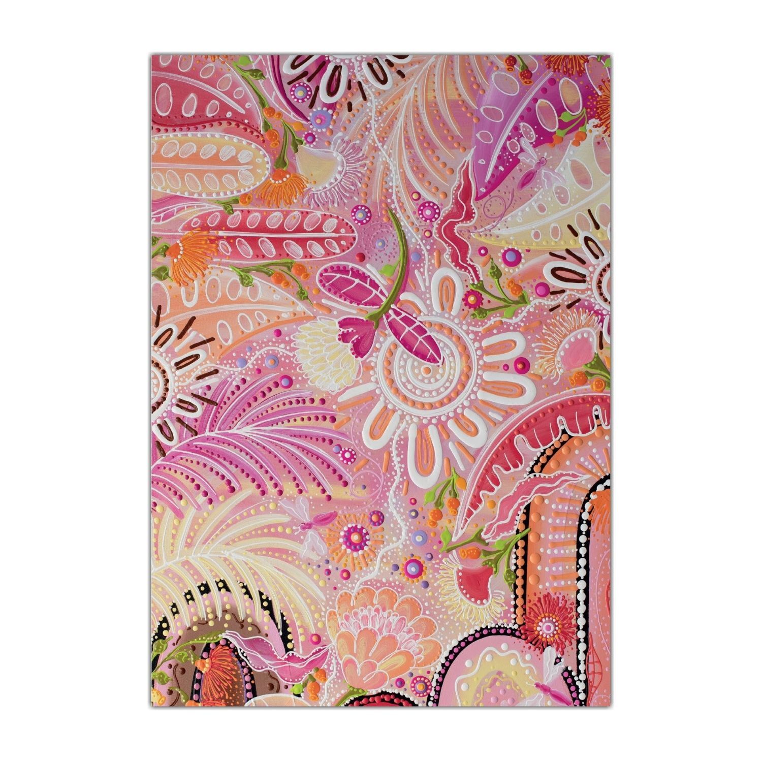 Chern’ee Sutton Greeting Cards 'Bush Medicine Pink, Kalkadoon Country ...