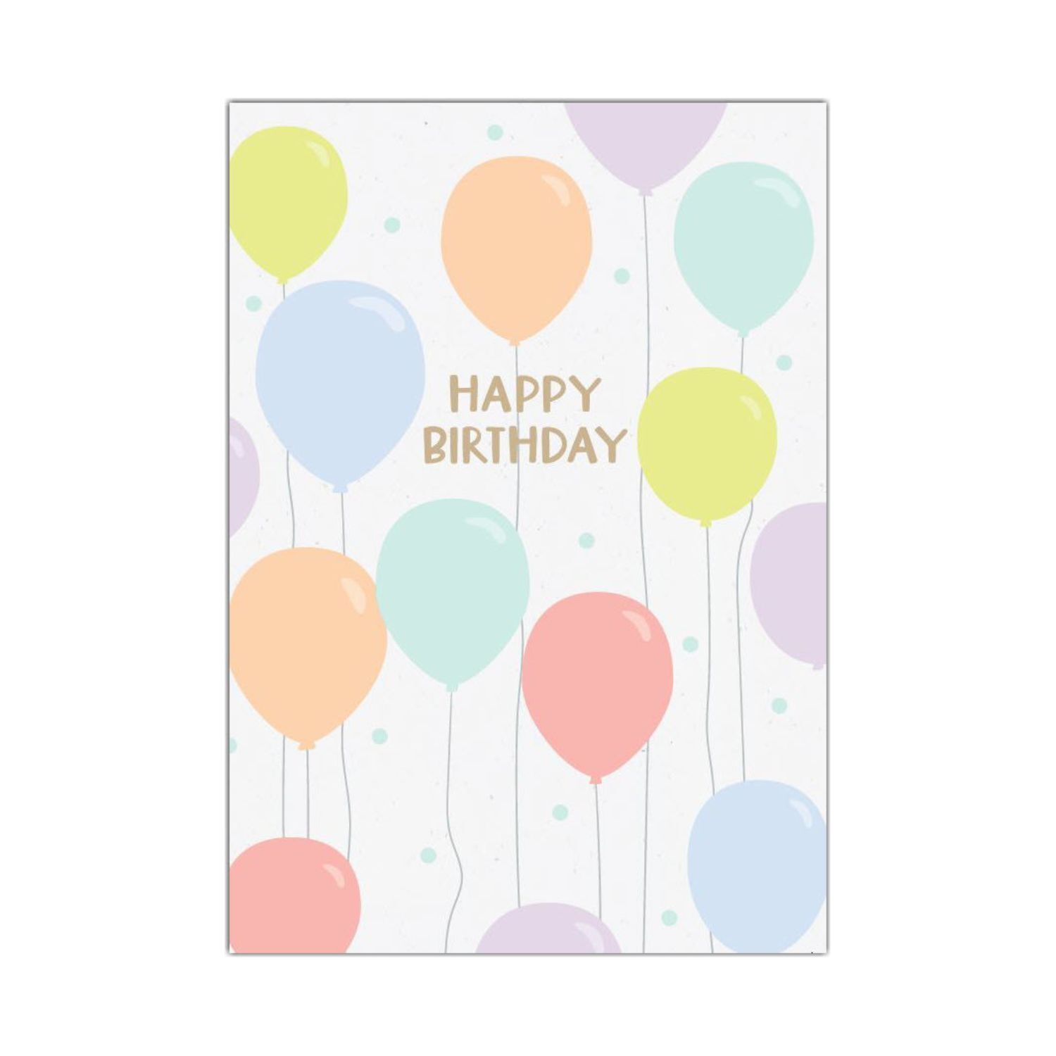 Eliza Wilson Greeting Cards 'Happy Birthday Balloons' – Pack of 6 ...