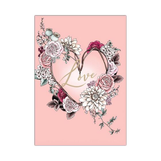 Shannon Cheung Greeting Cards 'Love' – Pack of 6 - Greeting cards