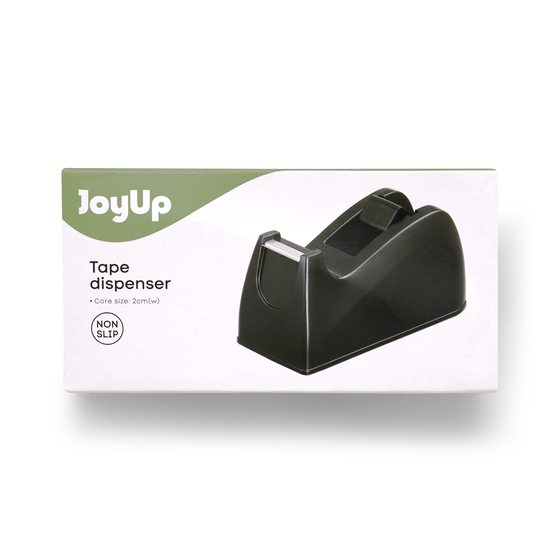 JoyUp Tape Dispenser Black – 6 Pack - Stationery