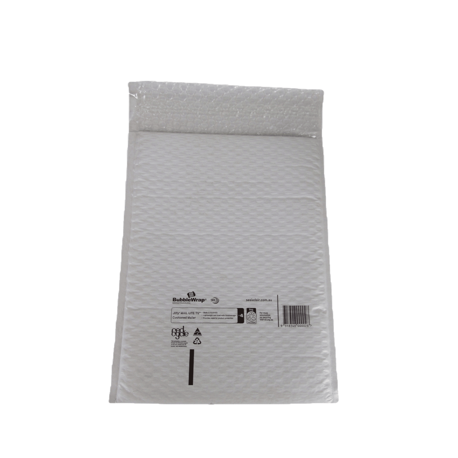 Plain Padded Mailer Size 4 (265 x 380mm) – 100 Pack - Padded and rigid ...