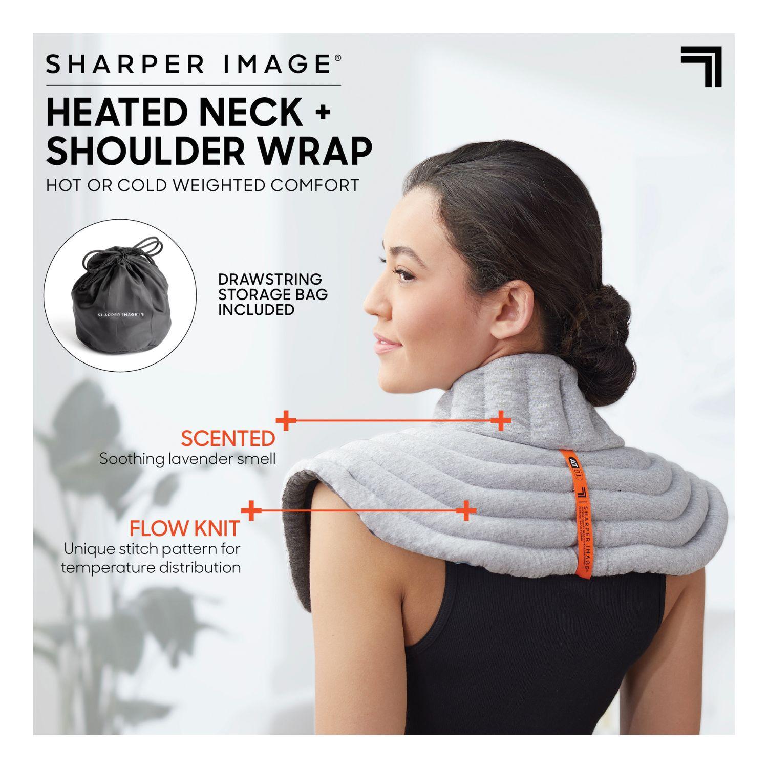 Sharper Image Heated Neck and Shoulder Wrap - Beauty and personal care
