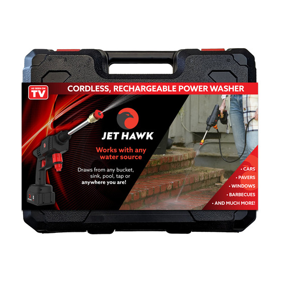 Jet Hawk Cordless Power Washer - Home & office