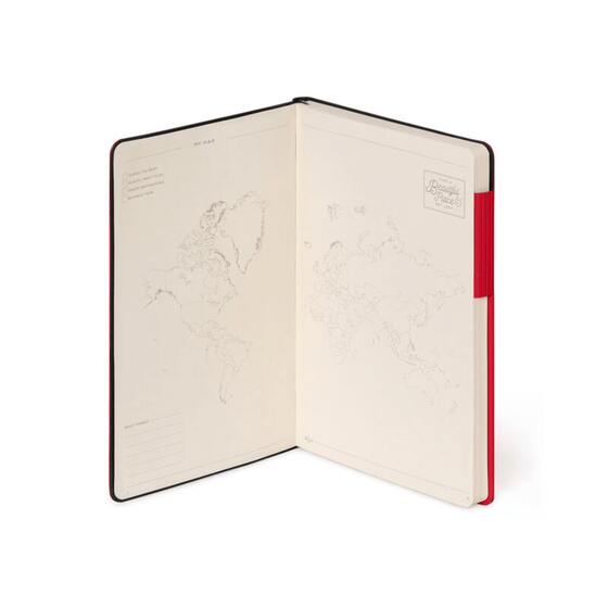 Legami My Notebook Medium Lined – Red - Office equipment