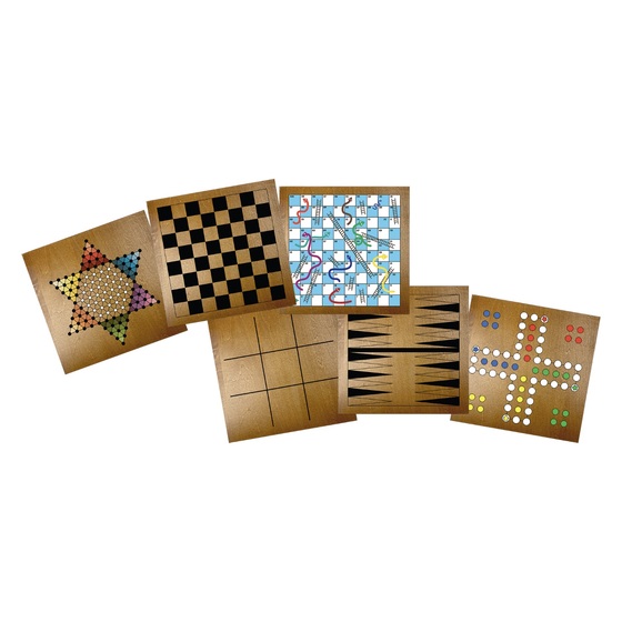 Australian Geographic 7-in-1 Board Game Set - Toys