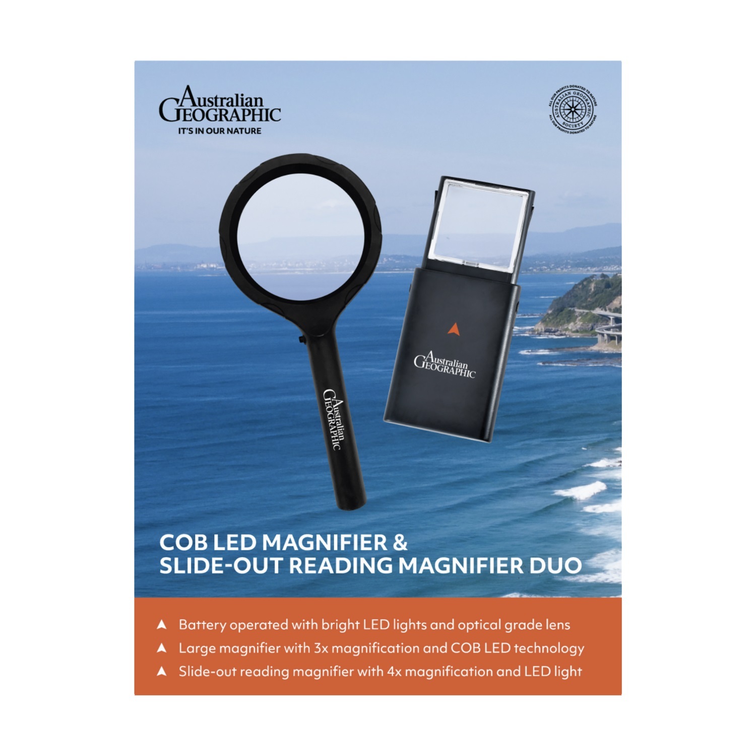 Australian Geographic Magnifier Duo - Homewares