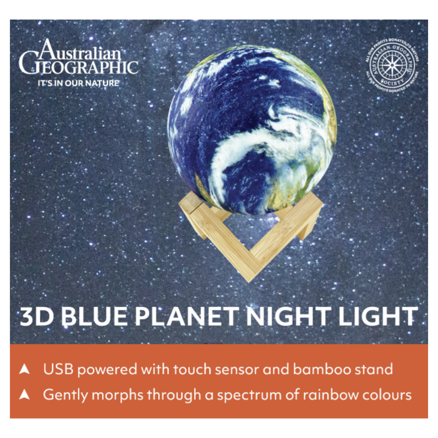 Australian Geographic Planet Night Light - Homewares