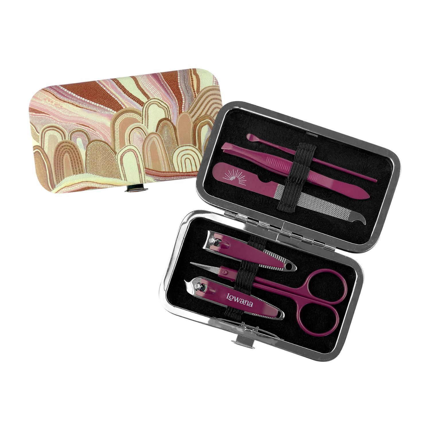 Kamilya Lowana Manicure Set – Pink - Australian collections