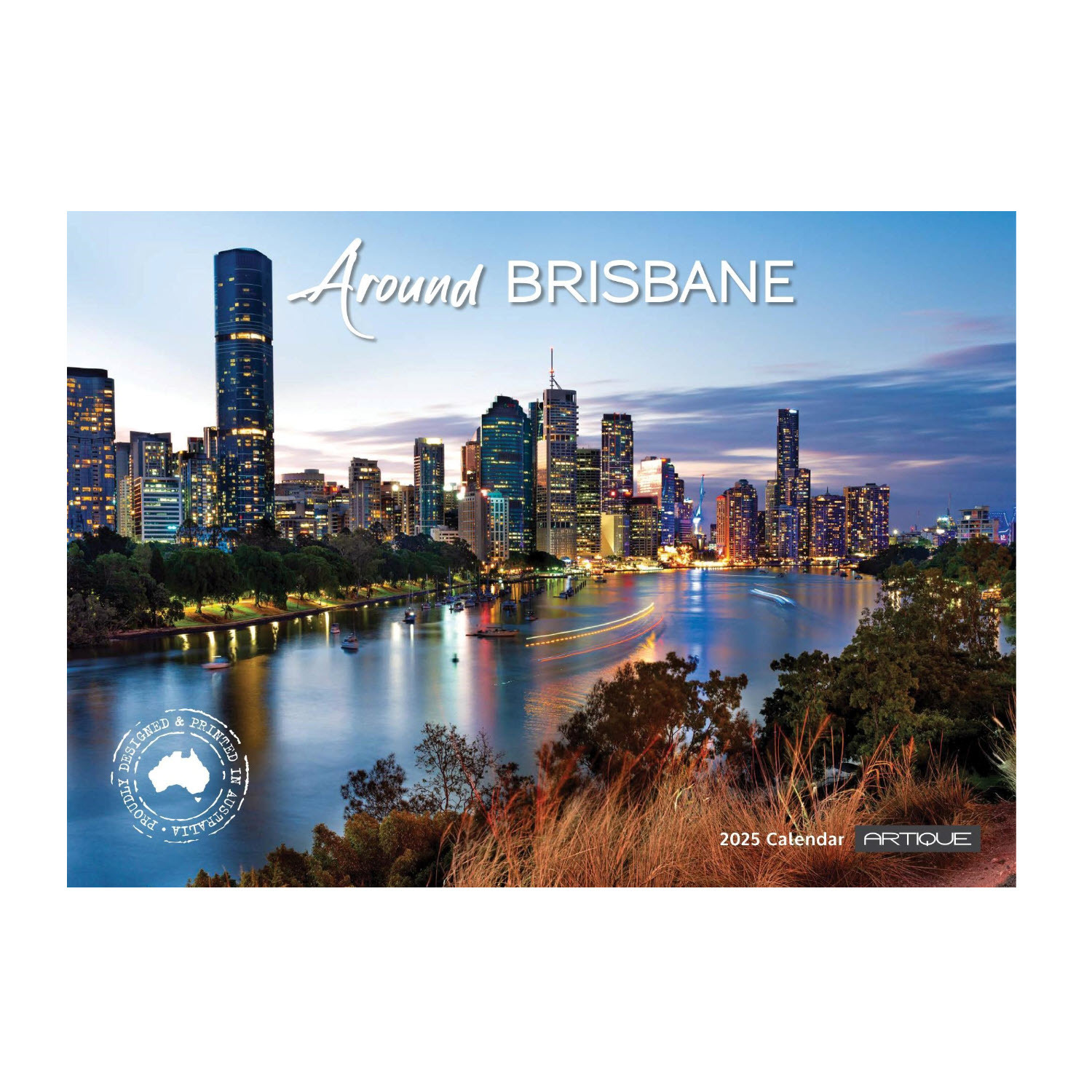 Around Brisbane 2025 Calendar - Notebooks and diaries