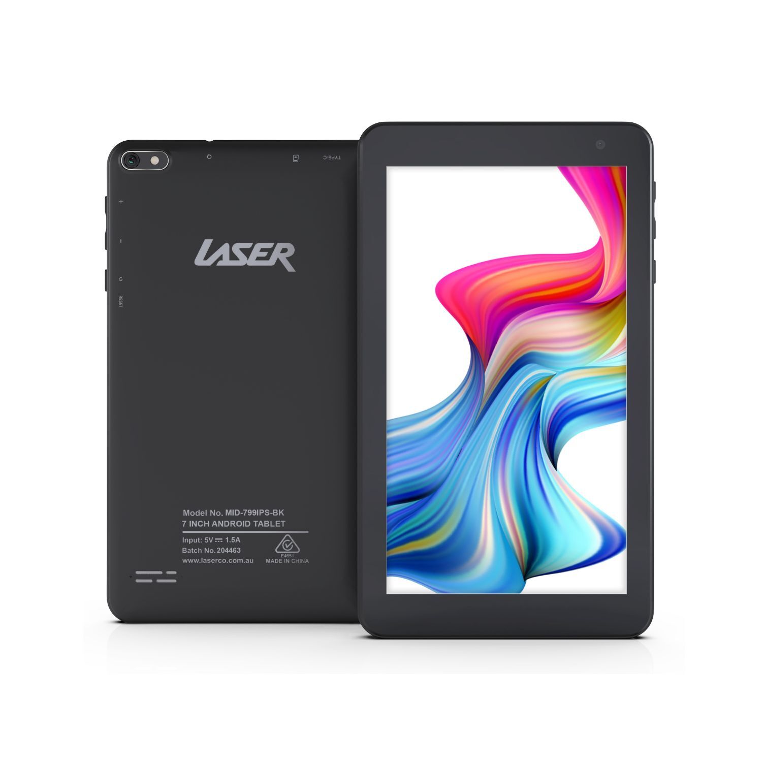 LASER 7inch IPS Android Tablet 32GB – Blue Case - Tablets