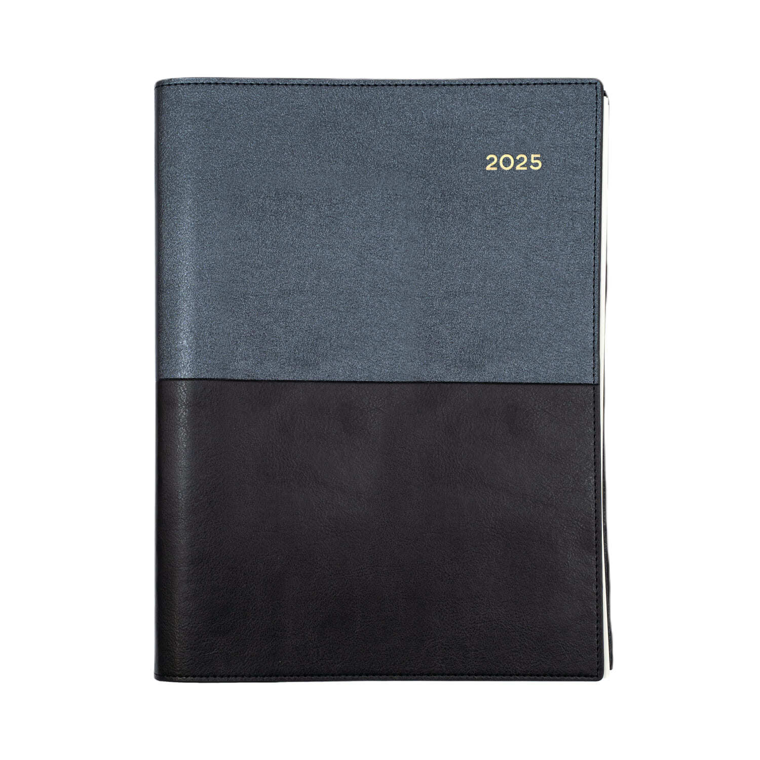 Collins Vanessa A4 DTP 2025 Diary Black - Notebooks and diaries