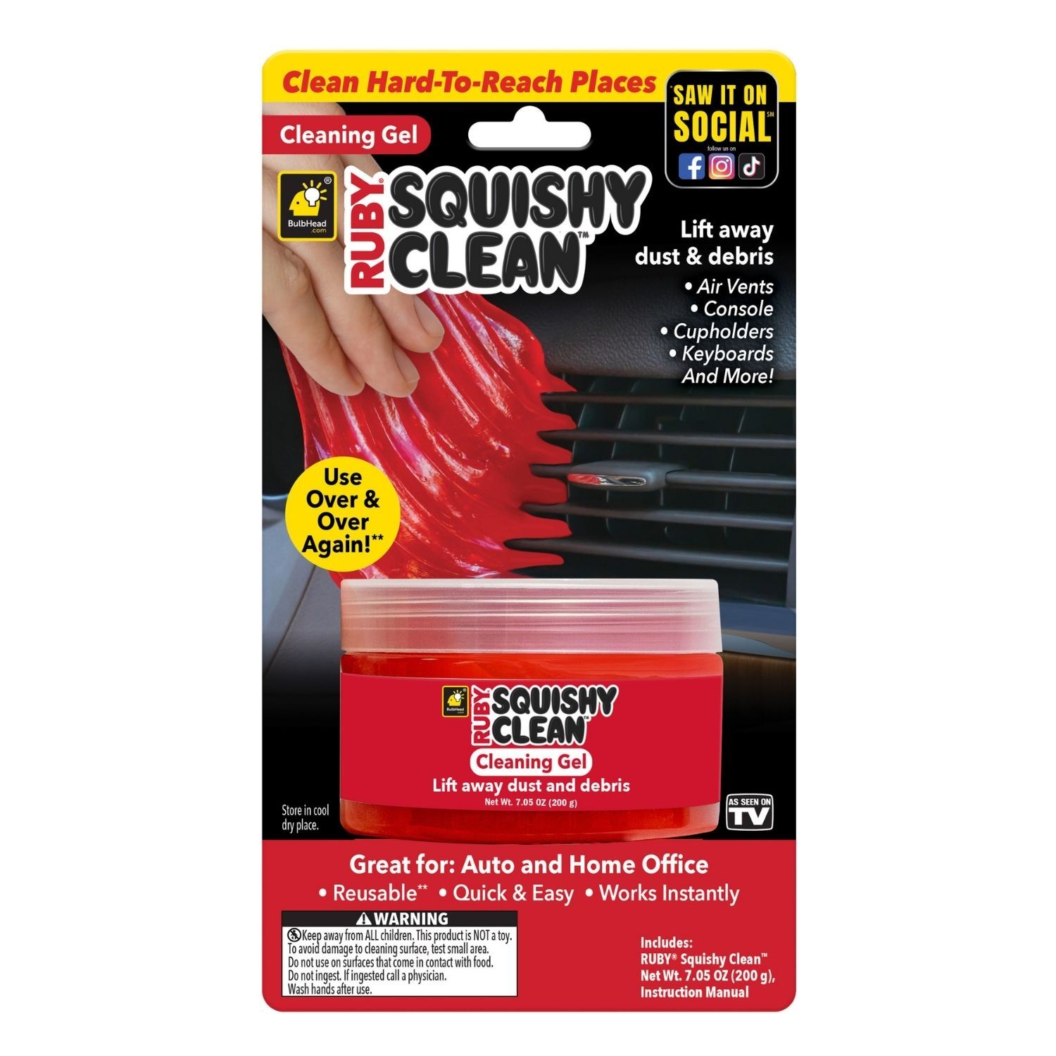 RUBY Squishy - As Seen On TV