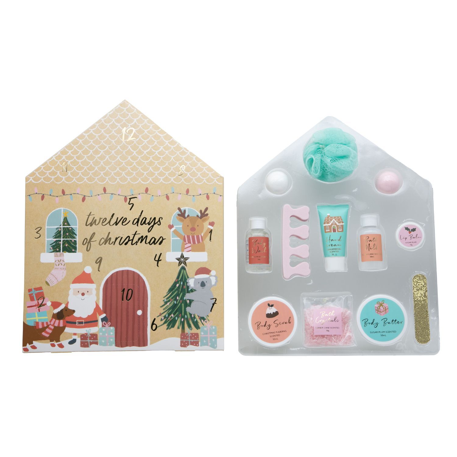 Xmas 12 Days Advent Calendar - Christmas decorations