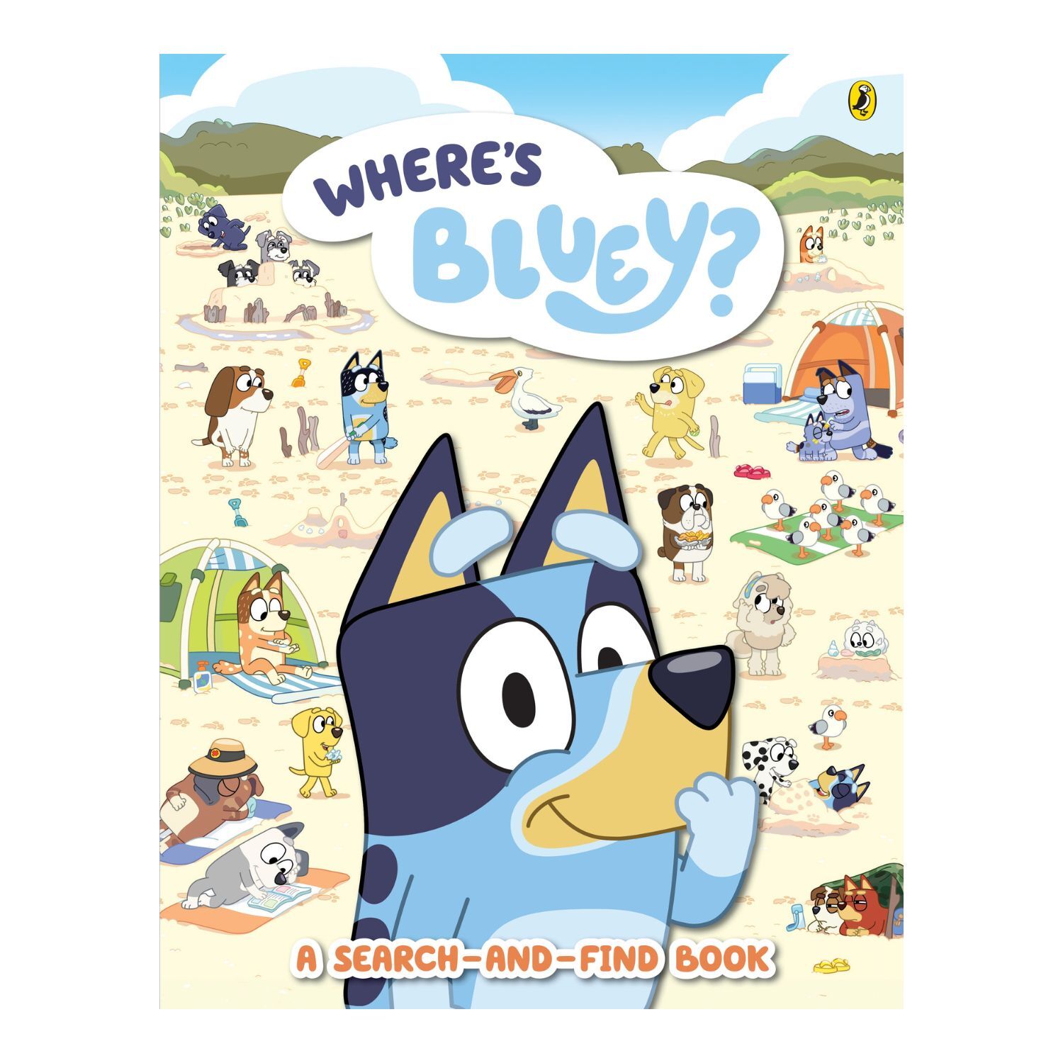 Bluey Search & Find Hard Back Book - Children's fiction