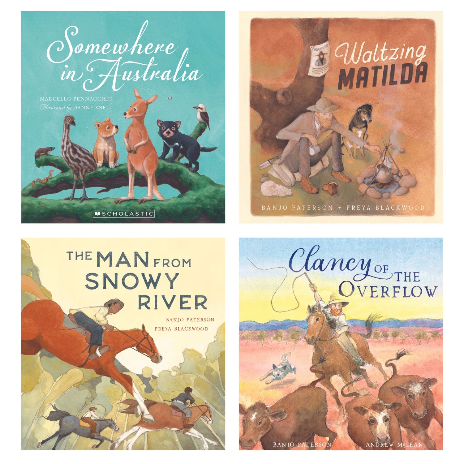 JoyUp Australian Classics 4 Book Pack - Children's fiction