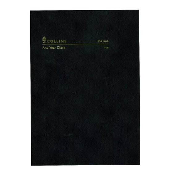 Collins A4 Any Year Diary Day To Page - Notebooks and diaries