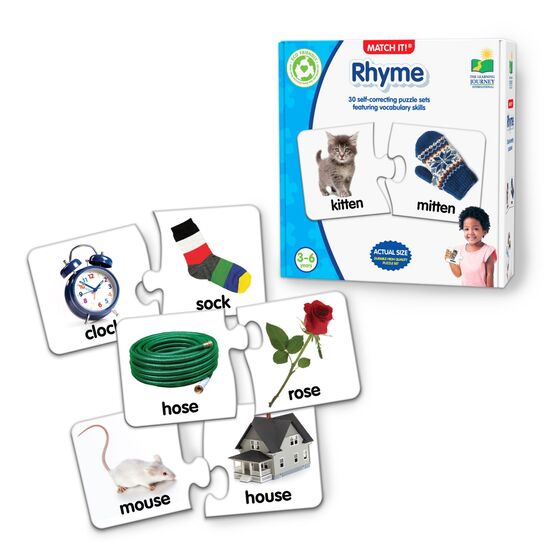Match It! – Rhyme - Jigsaw puzzles and board games