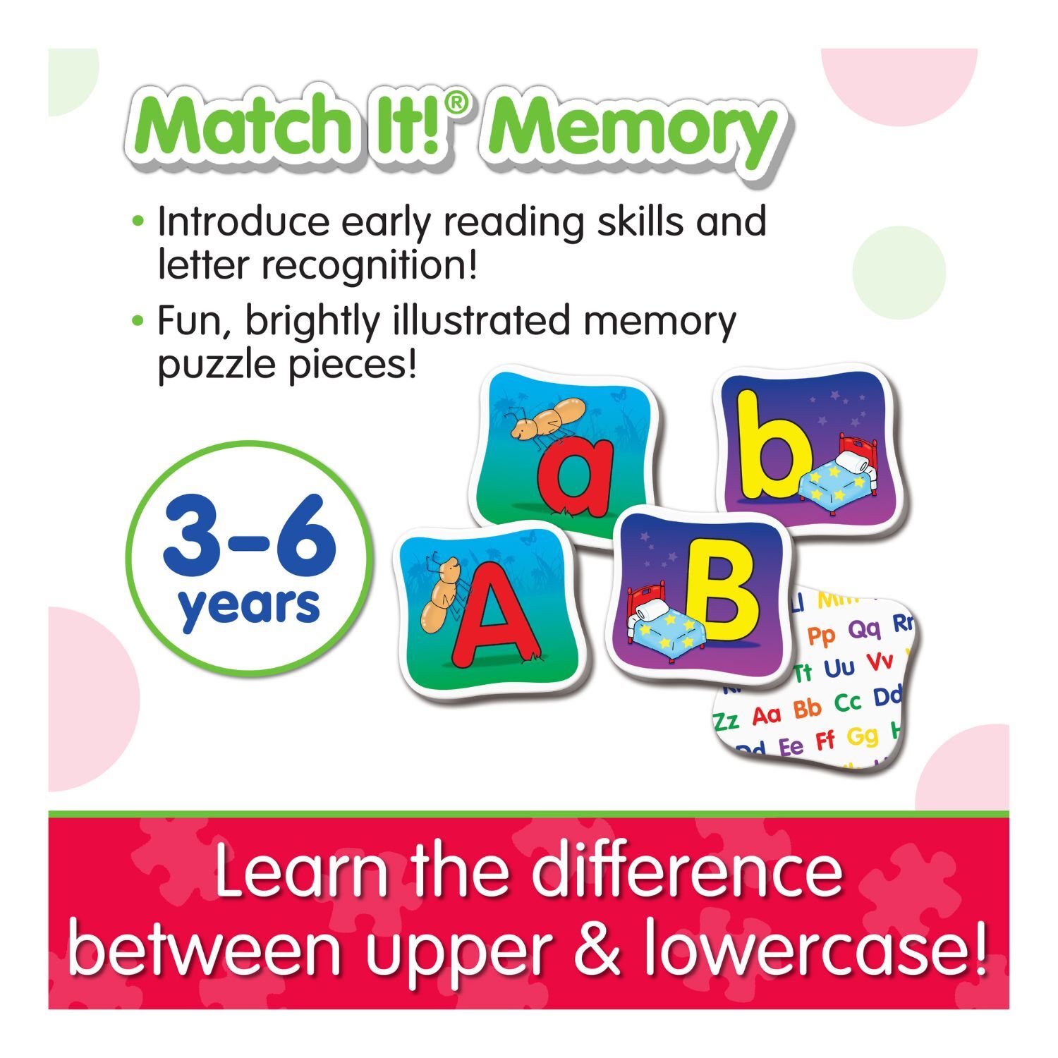 Match It! Memory – Alphabet - Jigsaw puzzles and board games