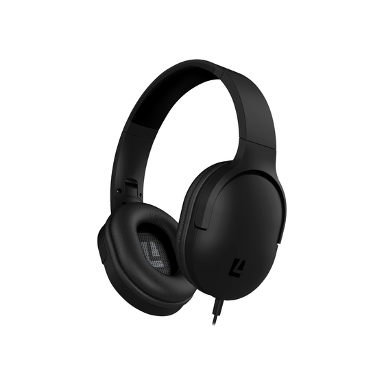 Liquid Ears All Day Wired Over Ear Headphones – Black - Electronics