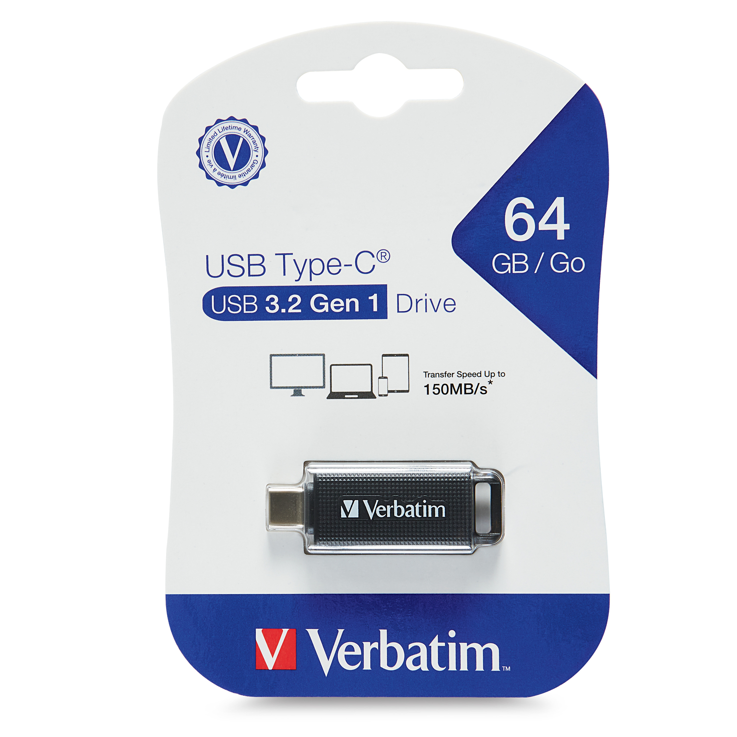 Vertabim Type-C USB 3.2 GEN1 64GB - Electronics