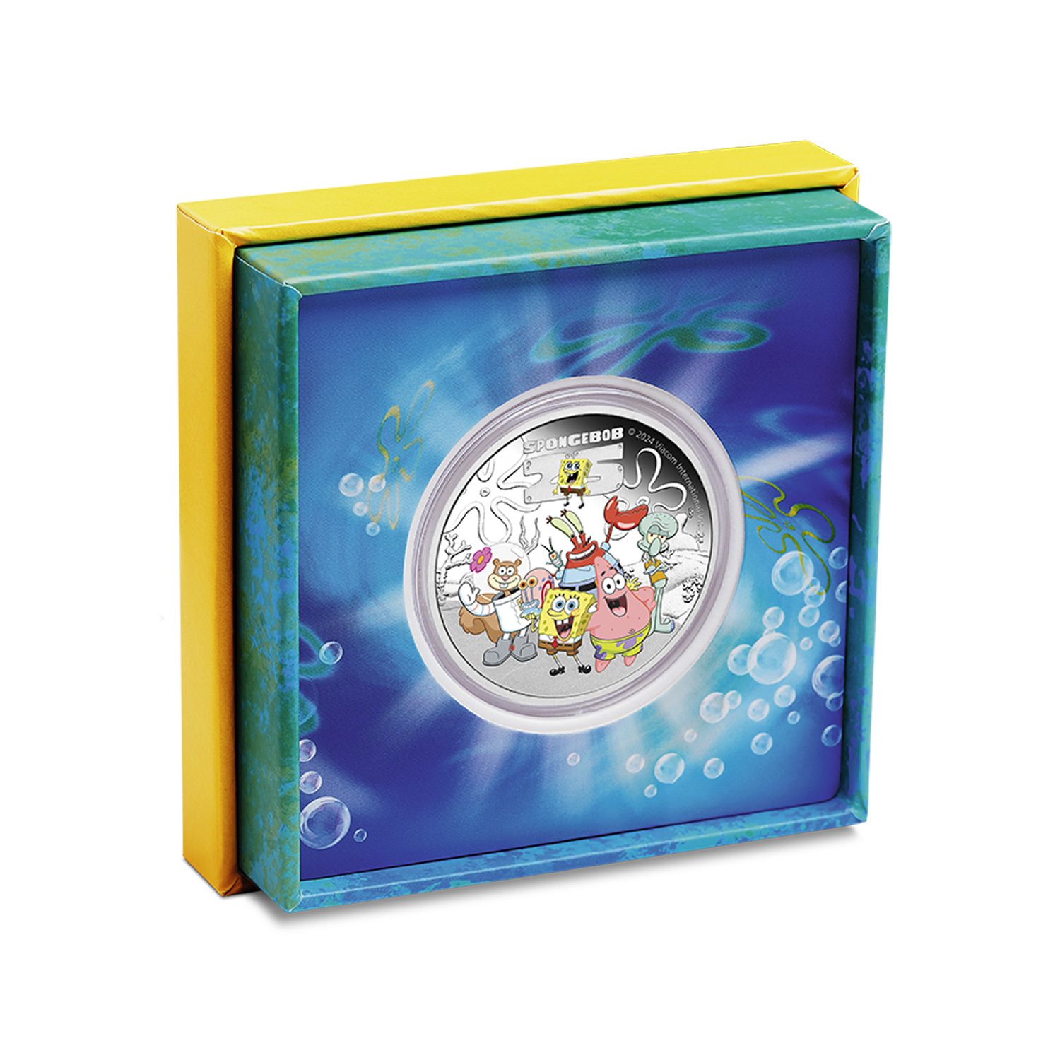 2024 SpongeBob and Friends 1oz Silver Proof Coin - The Perth Mint
