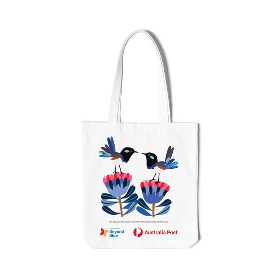 Tote Bag – Beyond Blue Birds - Home & office