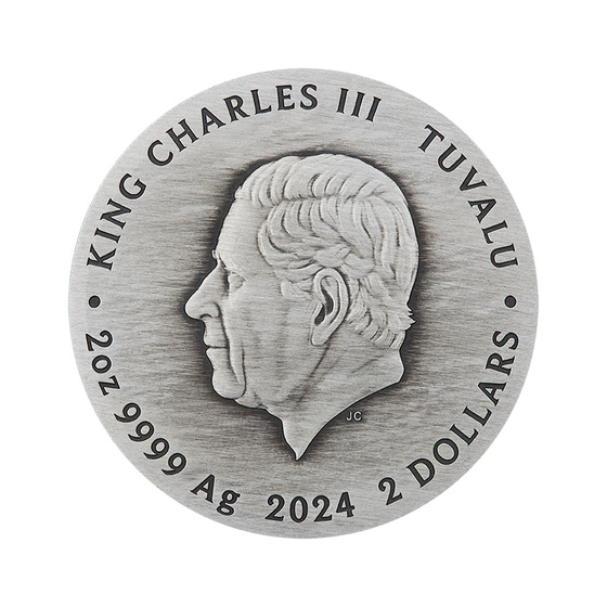 2024 Teenage Mutant Ninja Turtles 40th Anniversary 2oz Silver Antiqued ...