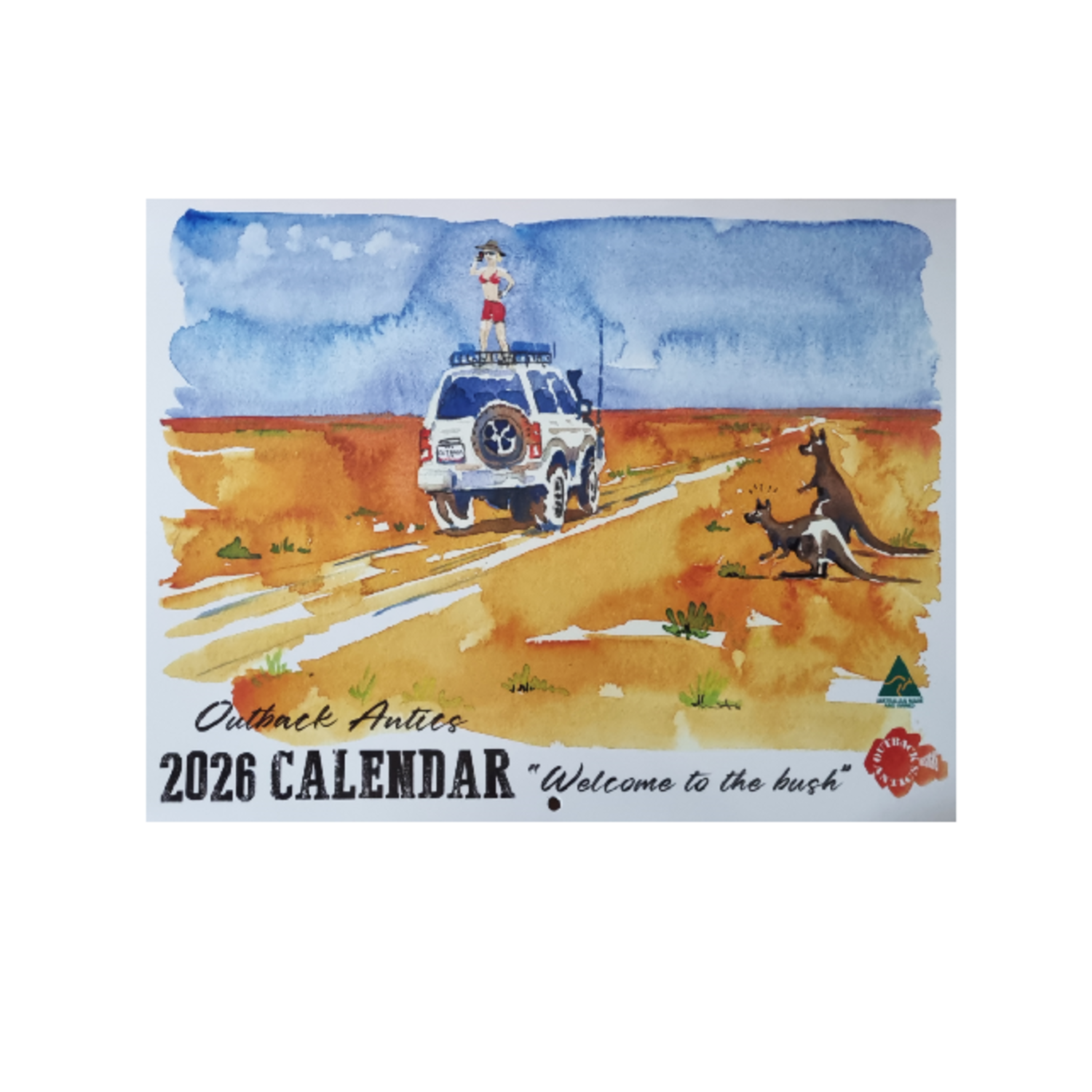 Outback Antics 2026 Calendar - Stationery