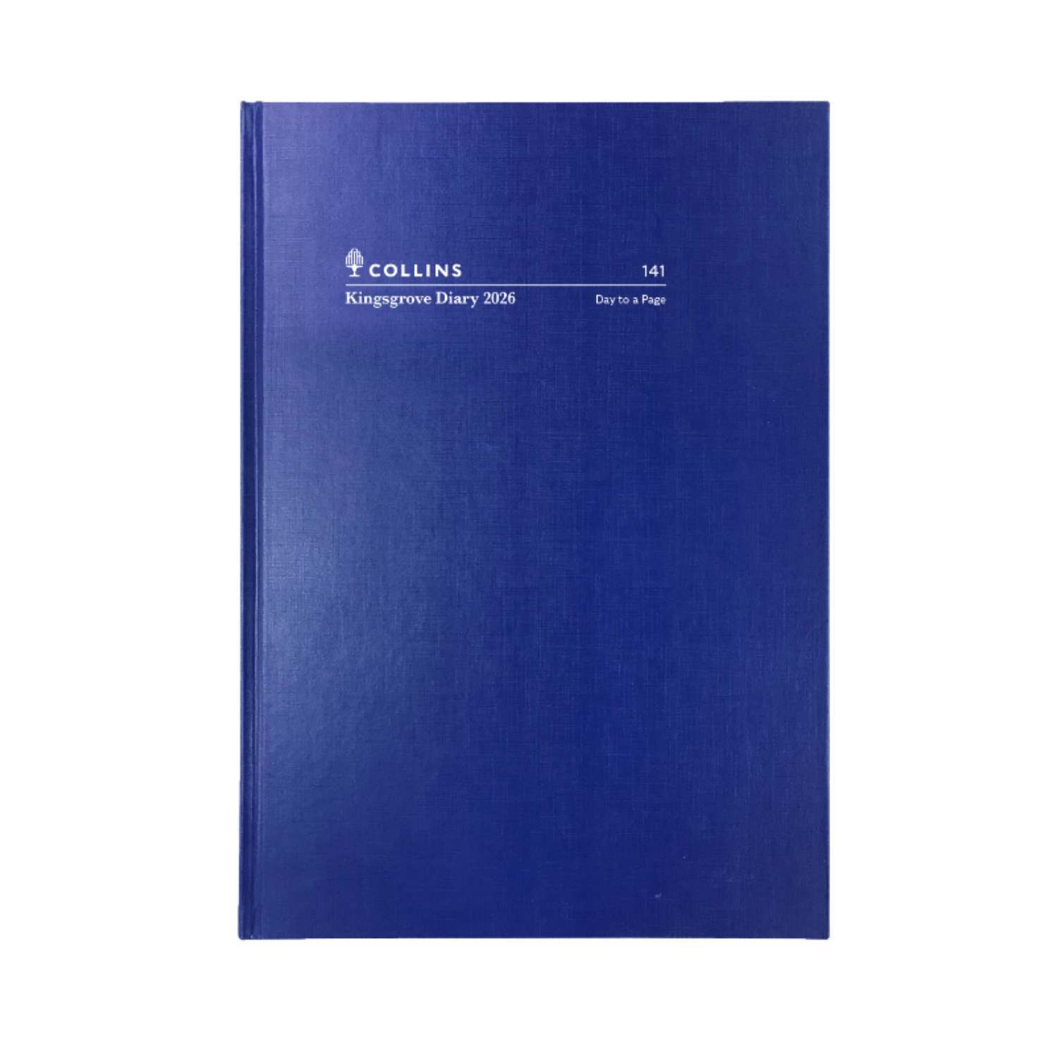 Kingsgrove A4 Day to Page 2026 Diary – Blue - Stationery
