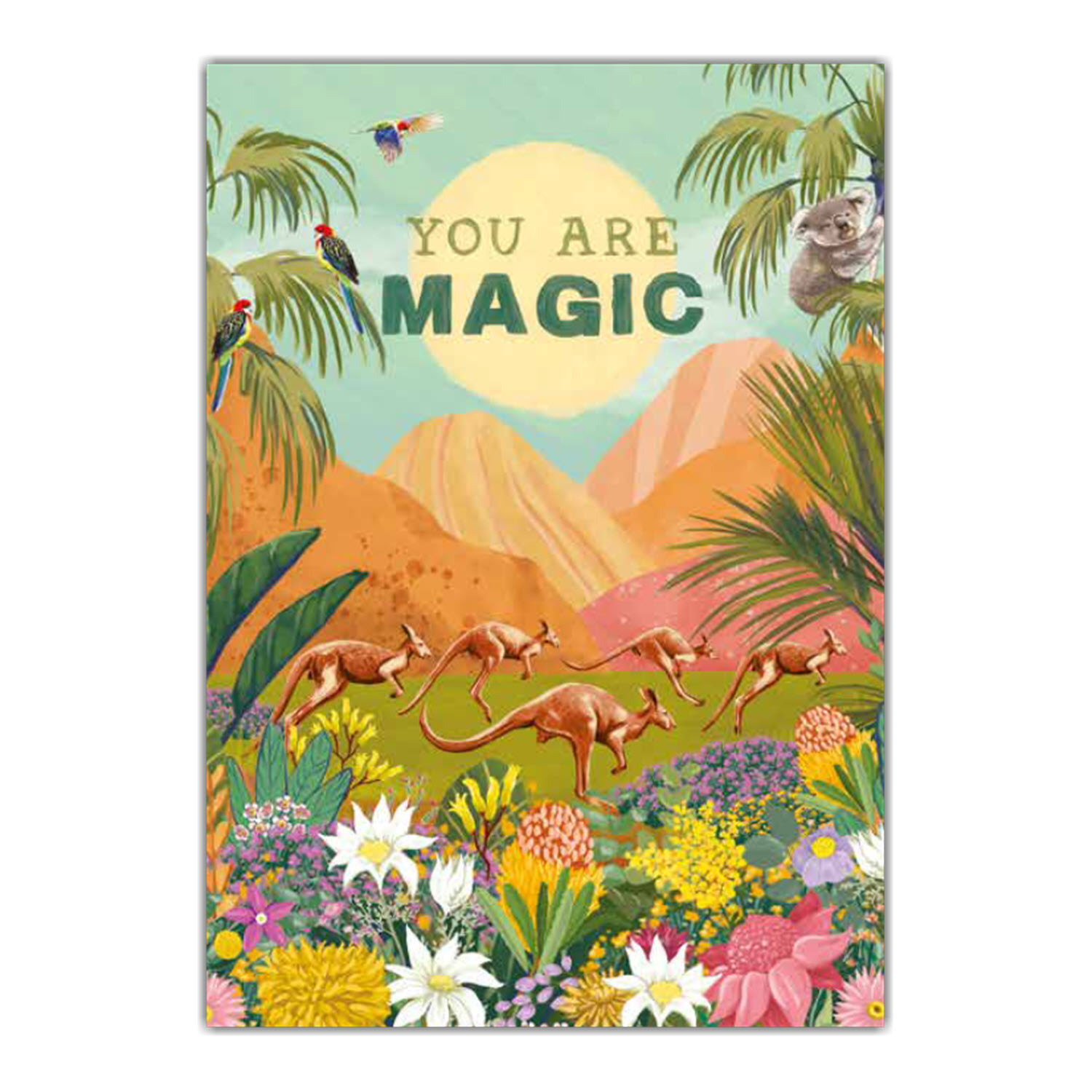 La La Land Greeting Cards 'Magic' – Pack of 6 - Greeting cards