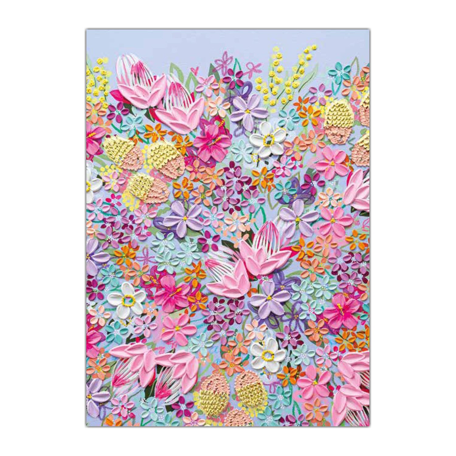 Alex Mason Greeting Cards 'Fruit Tingle' – Pack of 6 - Greeting cards
