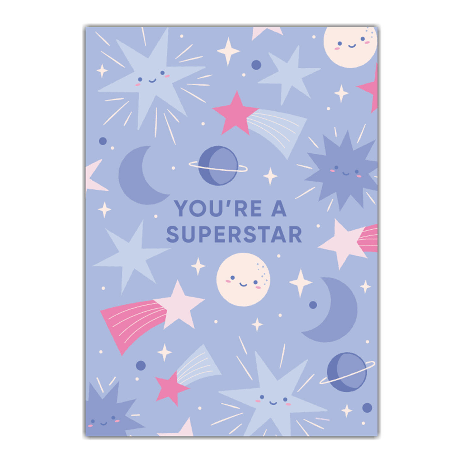 Eliza Wilson Greeting Cards 'Superstar' – Pack of 6 - Greeting cards